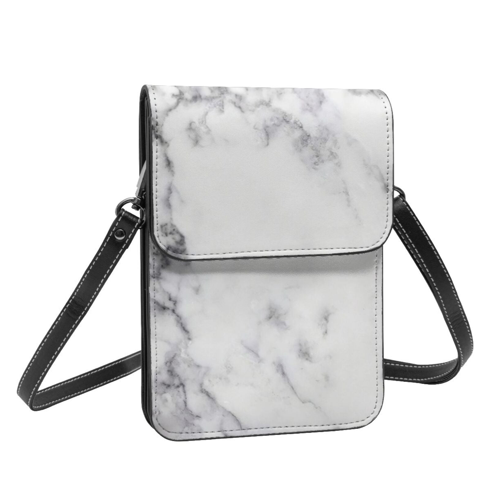 Leather Portable Phone Bag Wrist Coin Purse Women'S Crossbody Bag Mini ...