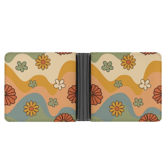 Leather Purse 4.6×3.7in Lightweight Smooth Easy To Carry For Work ...