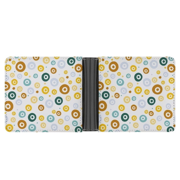 Leather Purse 4.6×3.7in Lightweight Smooth Easy To Carry For Work ...