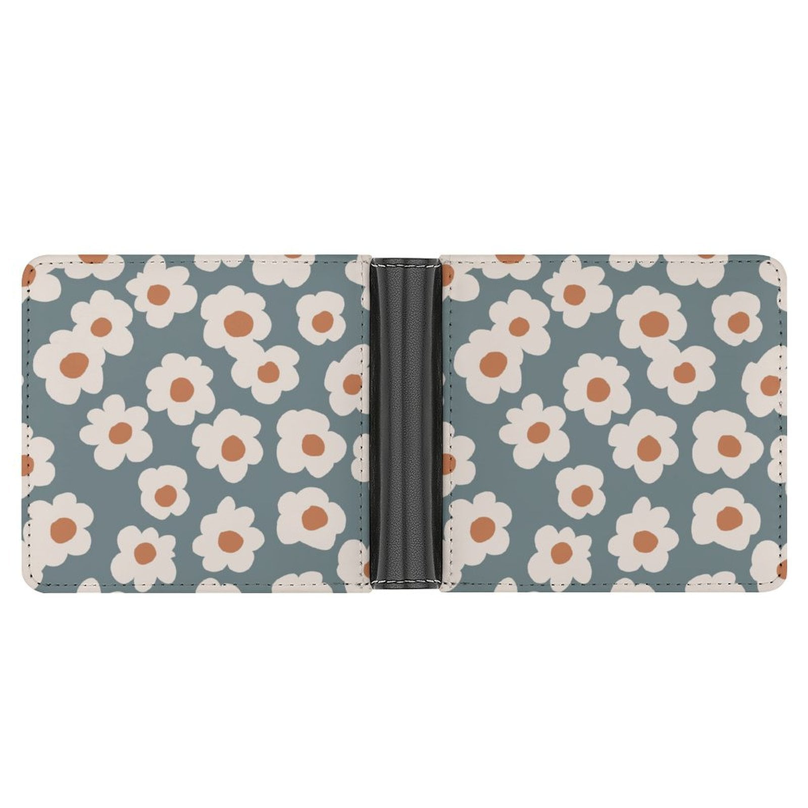 Leather Purse 4.6×3.7in Lightweight Smooth Easy To Carry For Work ...