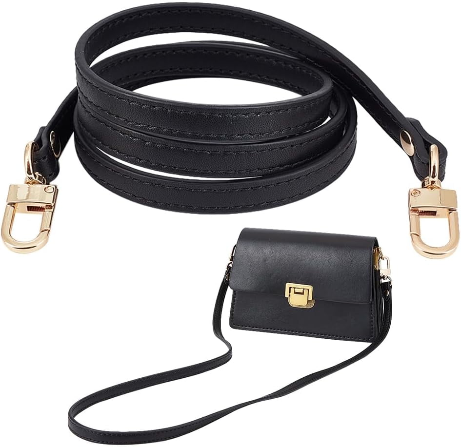 Leather Purse Strap 40.7 Inch Leather Shoulder Bag Strap Replacement ...