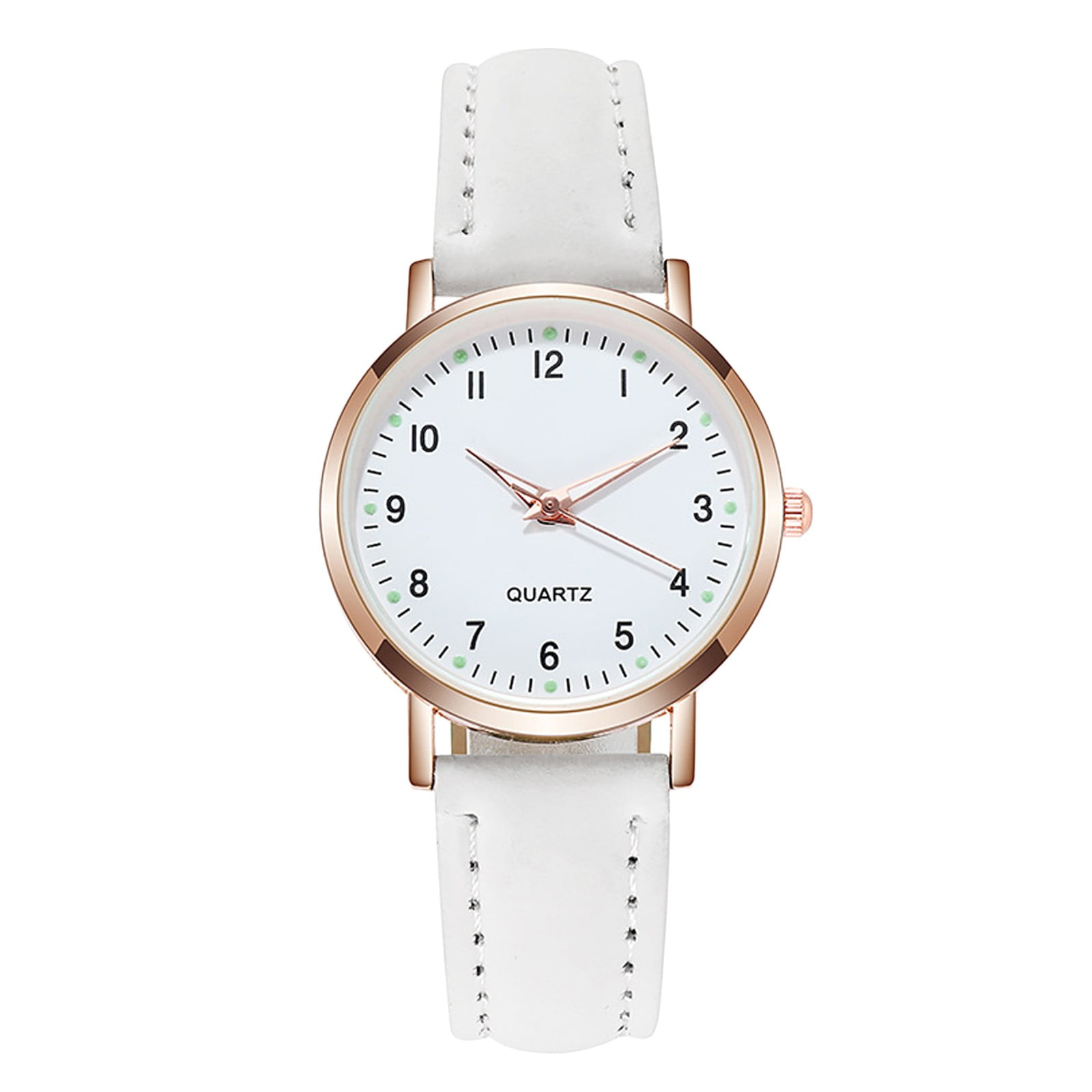 Leather Quartz Band Women's Watch Watch Wrist Casual Analog Women's ...