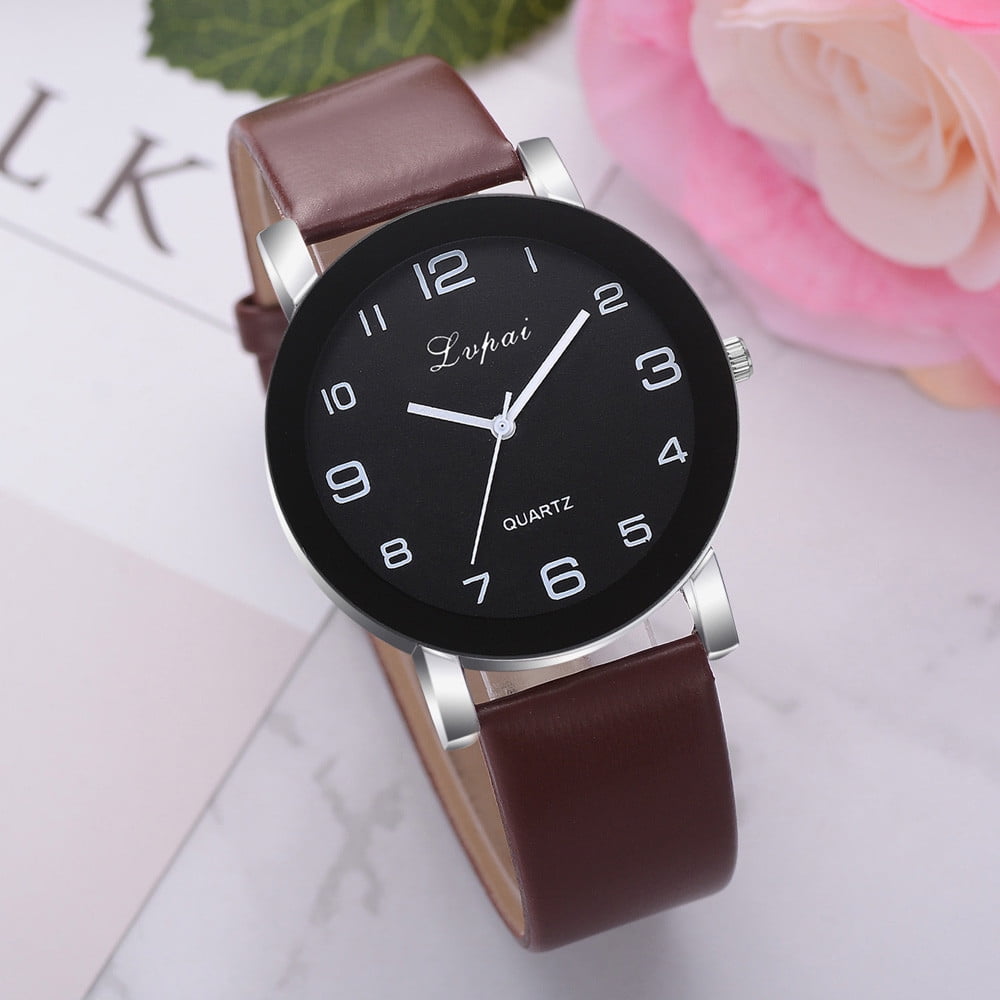 Customer reviews for Leather Quartz Band Women's Watch Watch Wrist ...