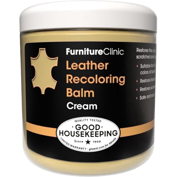 The Original Leather Recoloring Balm by Furniture Clinic - Cream ...