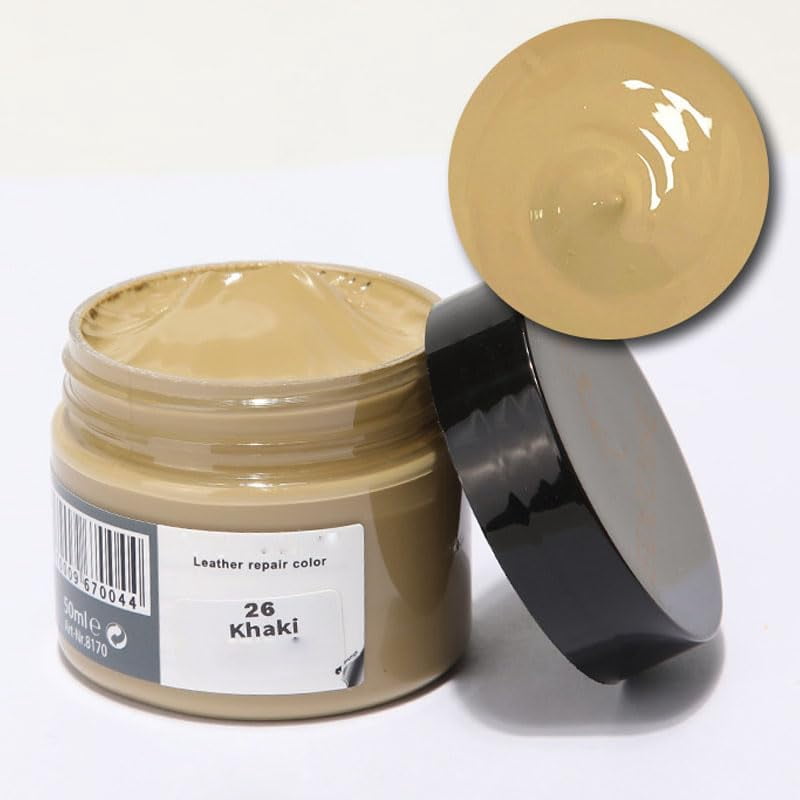 Leather Recoloring Balm, Leather Color Restorer, Leather Paint Repair ...