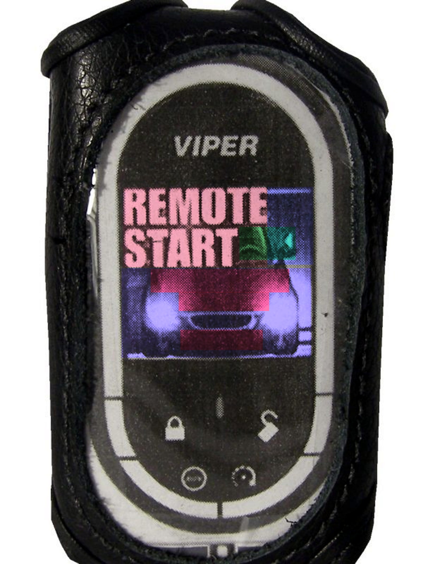 Leather Remote Cover / Case for Viper Remote Control Model 7941V 7944V ...