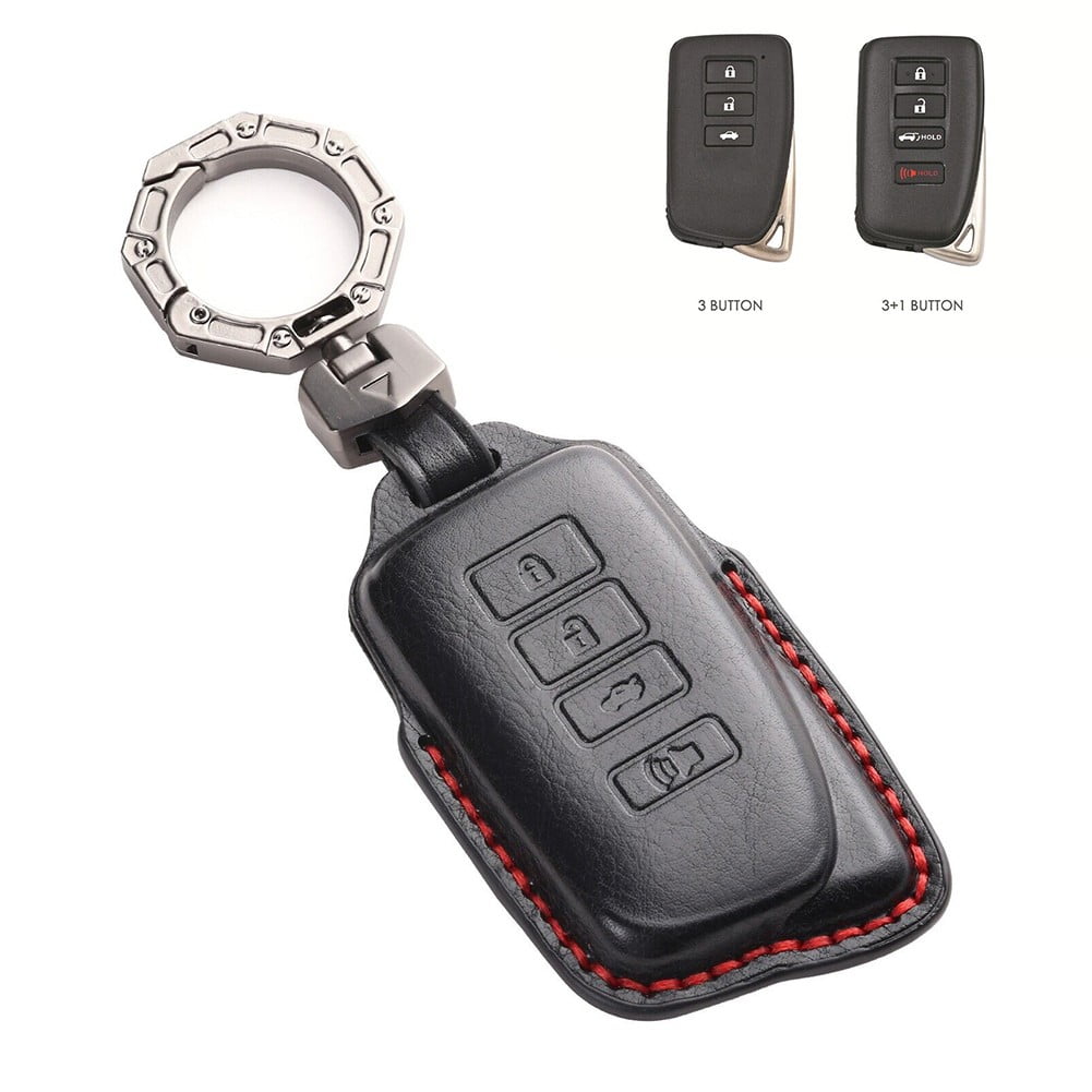 Leather Remote Key Fob Cover Case For Lexus Nx Gs Rx Is Es Rc 200 250 ...