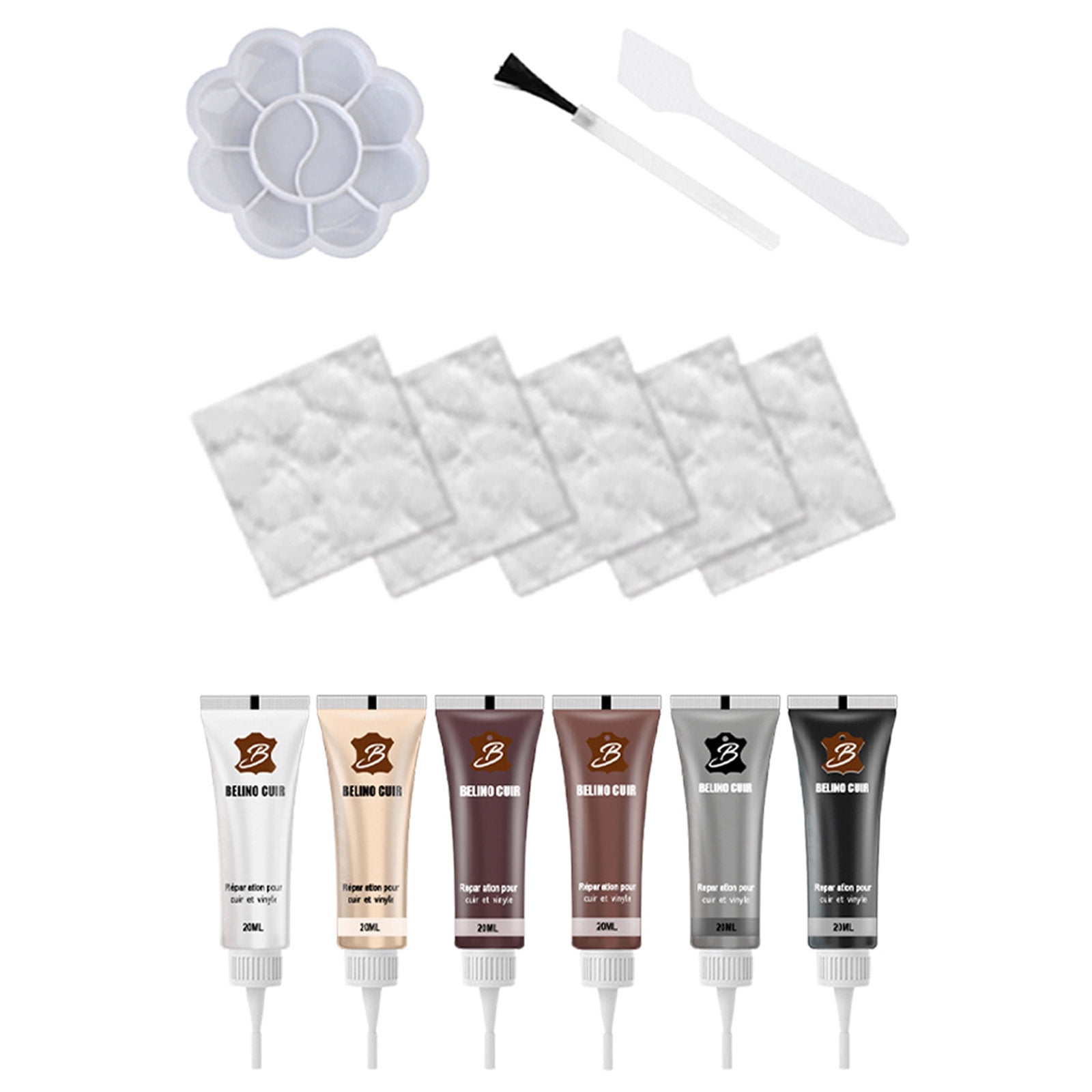 Leather Repair Kit Leather Colour Repair Paste Patch Cream Leather ...