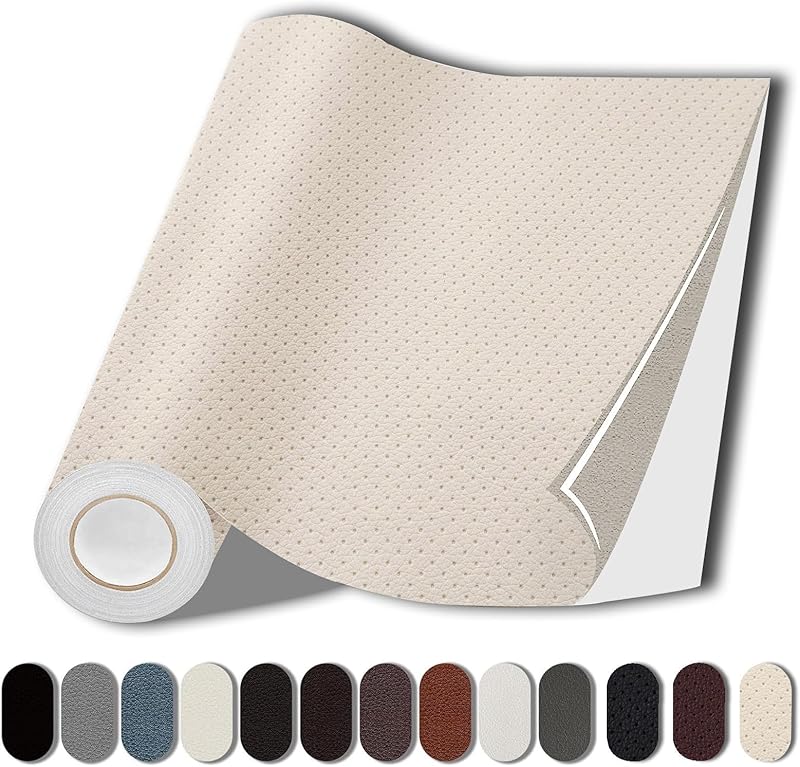 Leather Repair Patch, 17X79 Inch Self Adhesive Leather Repair, Large ...