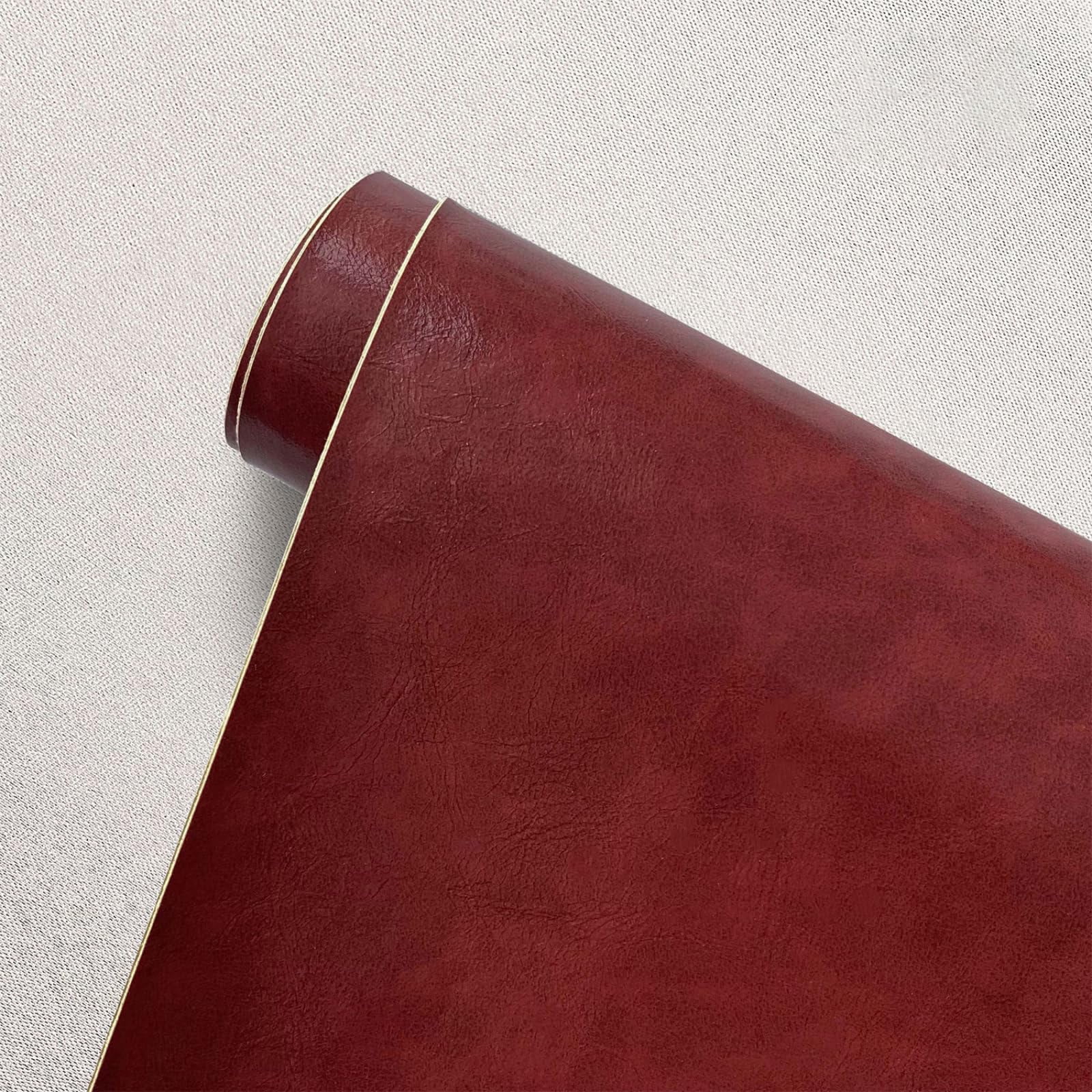Leather Repair Patch for Couches 20 x 138 cm Burgundy 1 Roll Large Self ...
