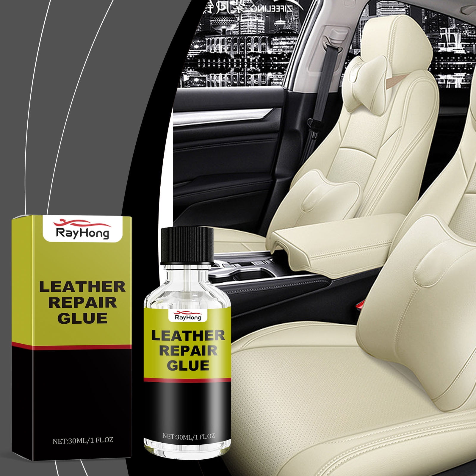 Leather Restorer Glue 30ml | Instant Leather Adhesive for Couches ...