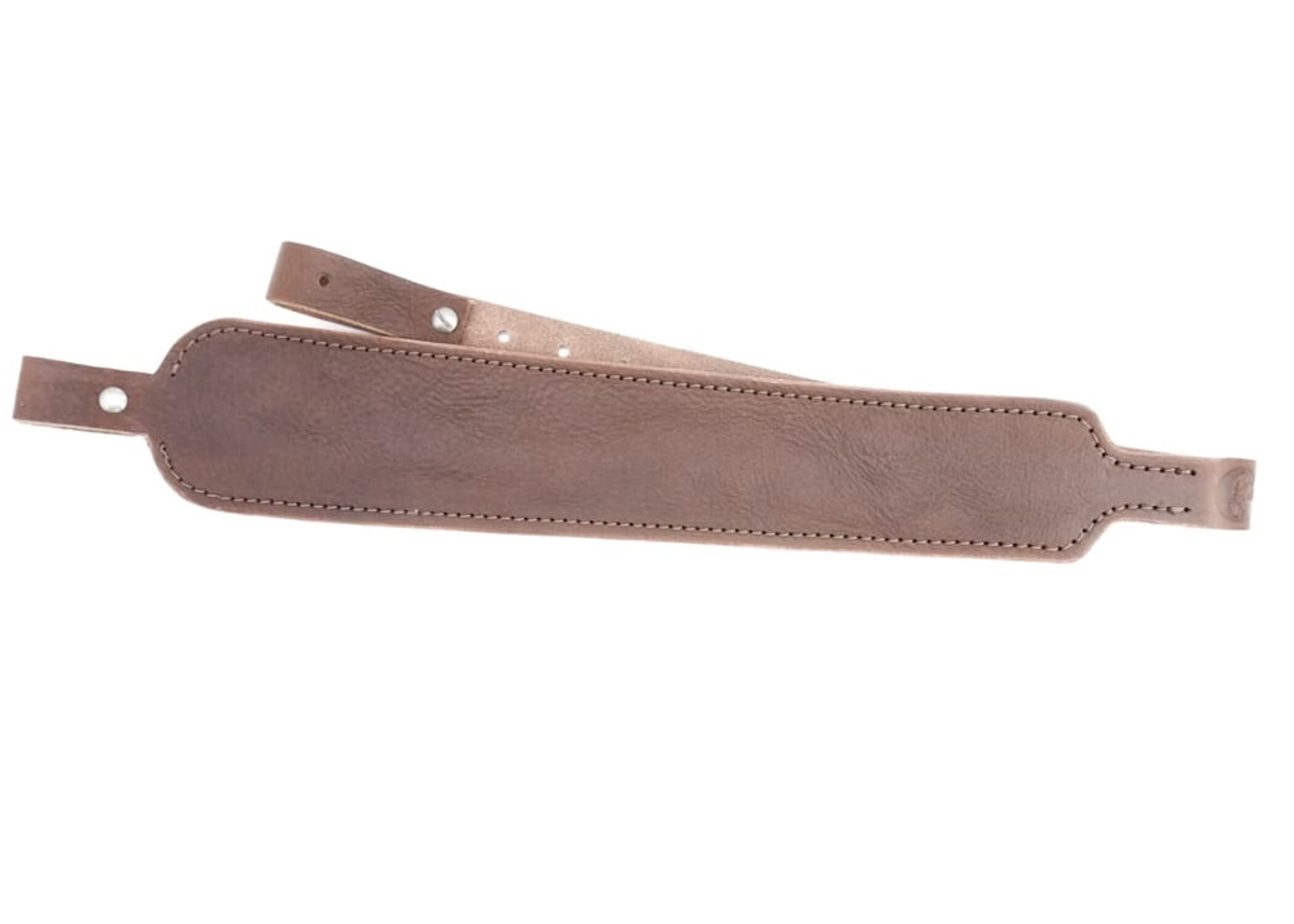 Leather Rifle Sling CHOCOLATE BROWN Cobra Style NO customization ...
