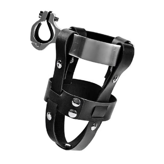 Leather Road Bike Beverage Holder Bicycles Water Bottles Cup Holder ...