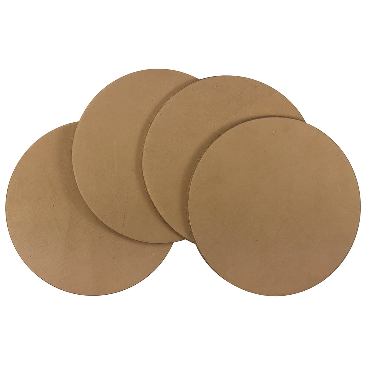 Leather Rounders 4 Pack - Walmart.com