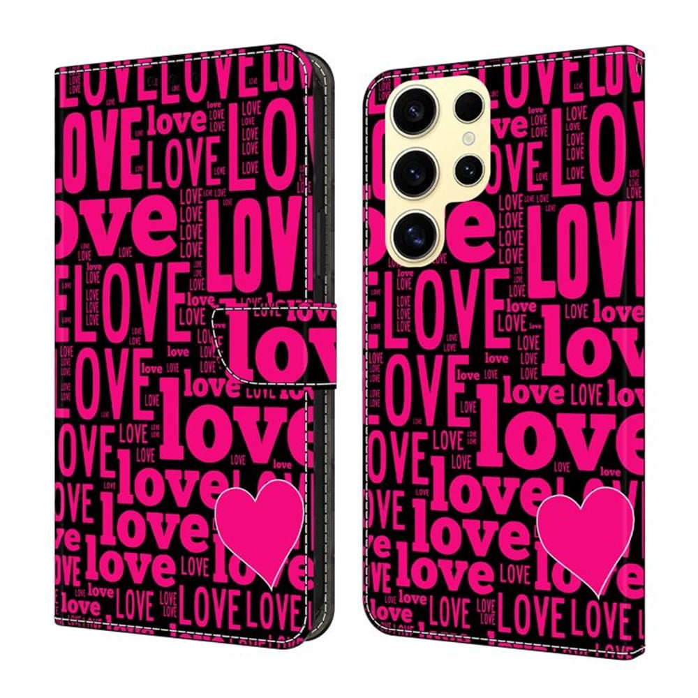 Leather For Samsung Galaxy S26 Ultra 5G Wallet Case Crystal Material ...