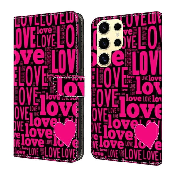 Leather For Samsung Galaxy S26 Ultra 5G Wallet Case Crystal Material ...