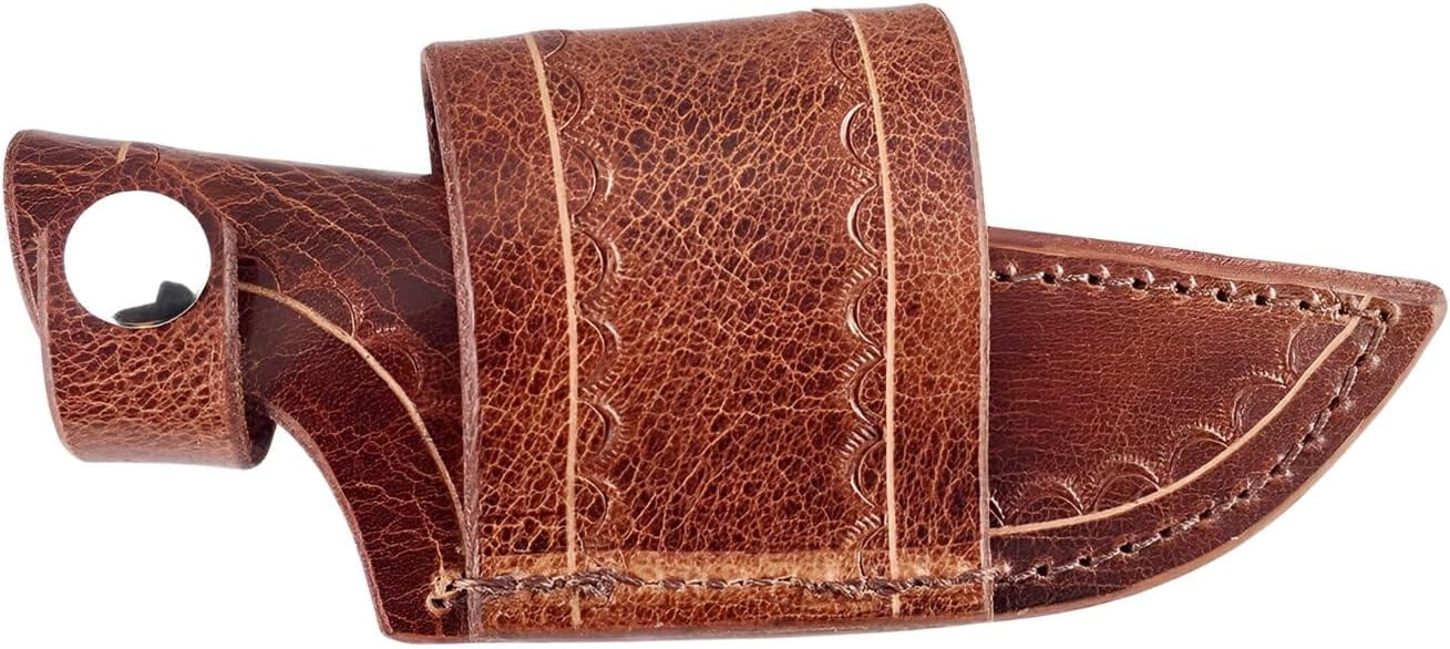 Leather Sheath for Old Timer Sharpfinger 152ot 7.1in Full Tang Skinner ...