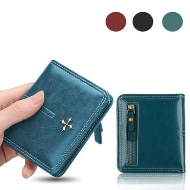Women's Genuine Leather Credit Card Holder RFID Secure Spacious Cute ...