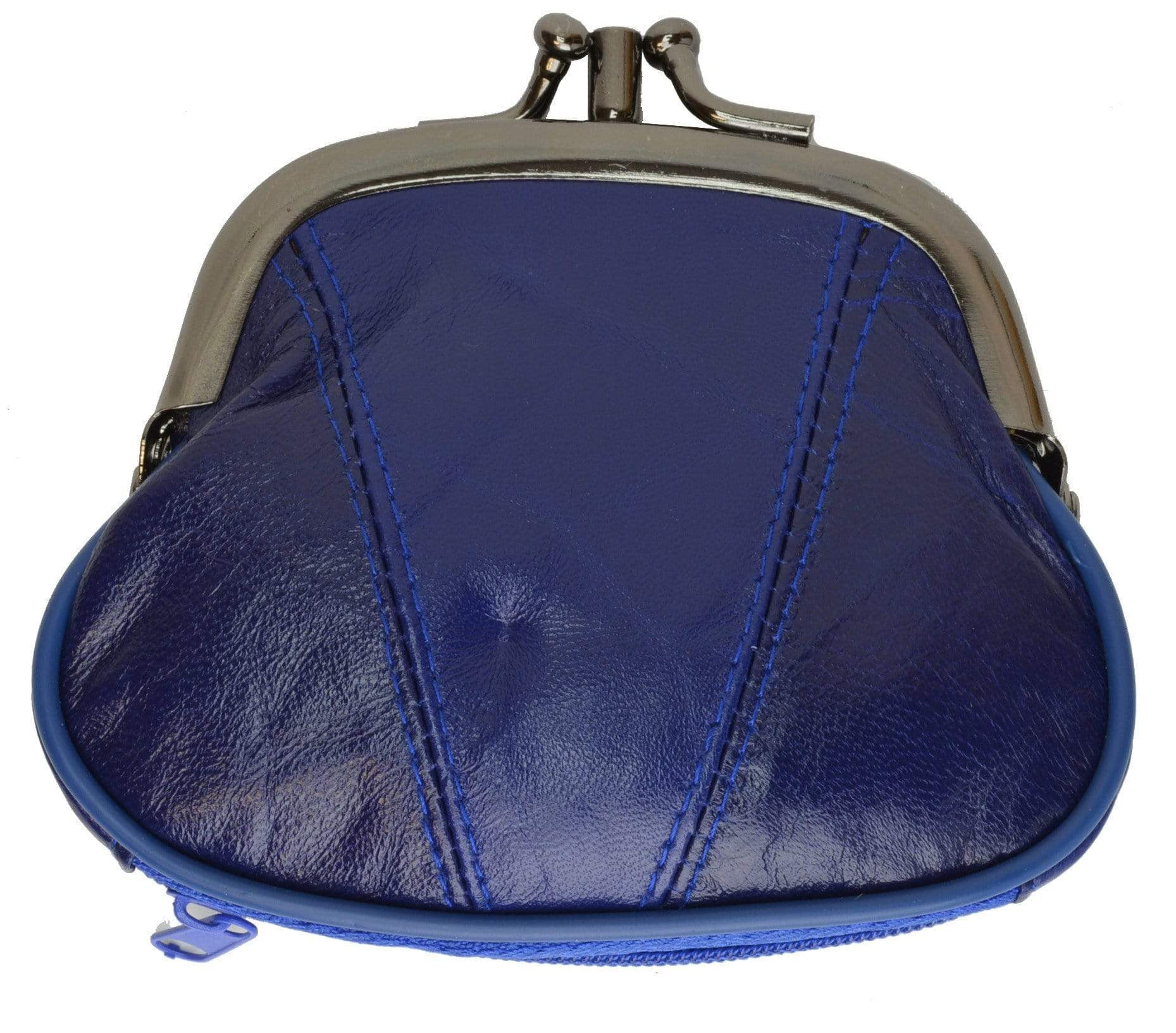 Marshal Wallet, Leather Small Change Purse, Y022, Navy Blue - Walmart.com