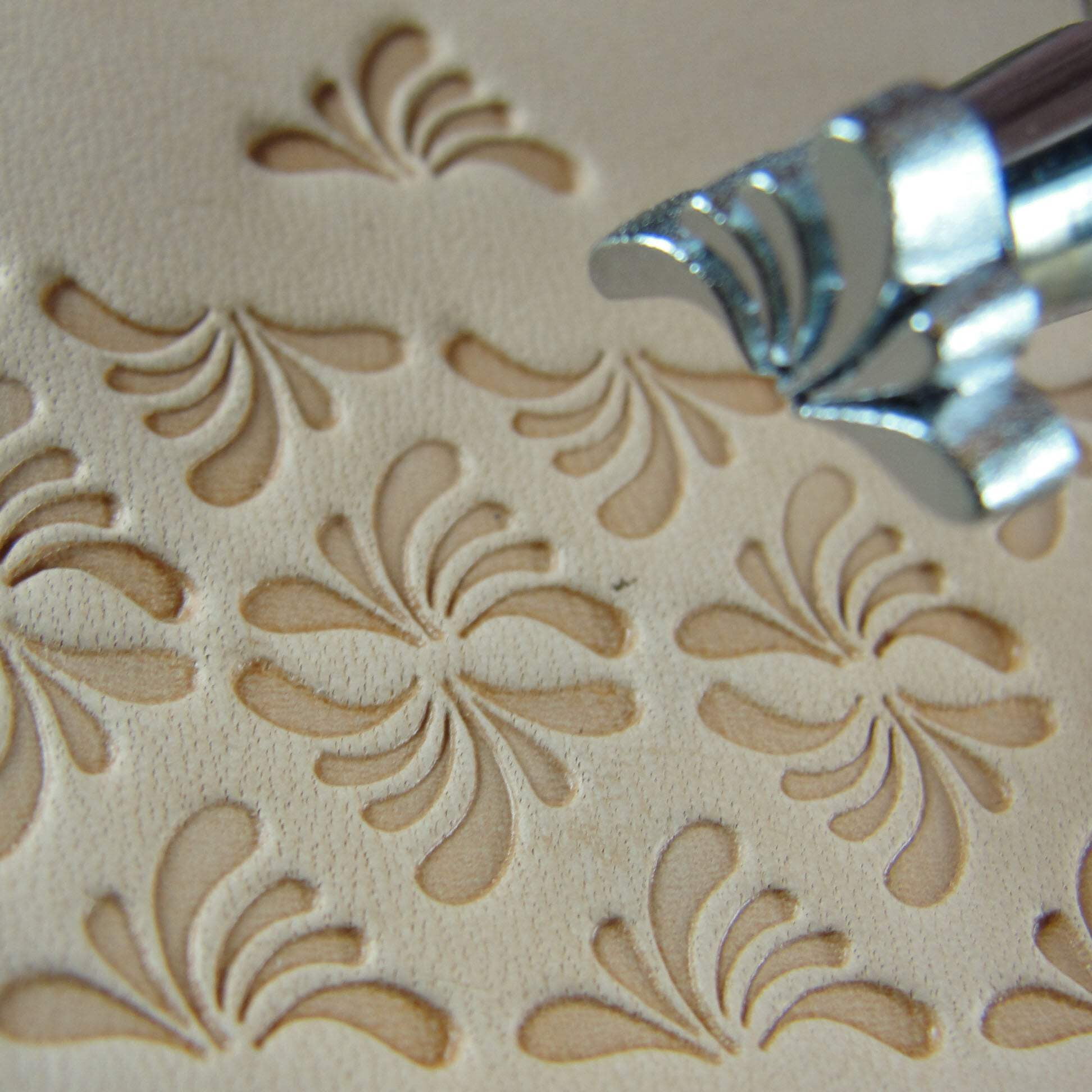 Leather Stamping Tool, Floral Border Stamp, E320, Leather Stamping Tool ...