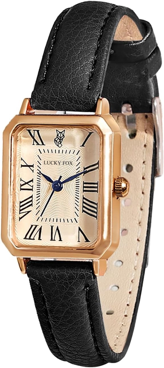 Leather Strap Watches for Women Elegant Dainty Ladies Watch Vintage ...