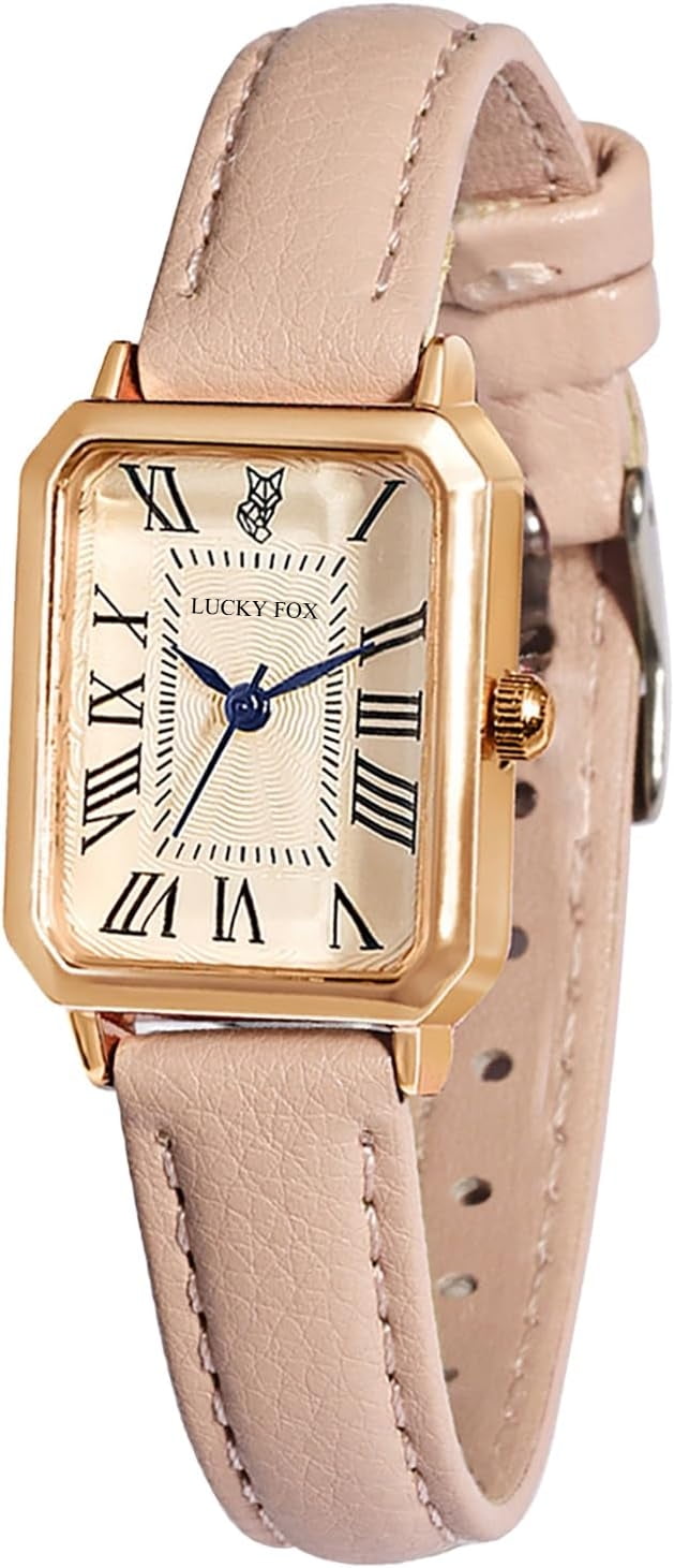 Leather Strap Watches for Women Elegant Dainty Ladies Watch Vintage ...