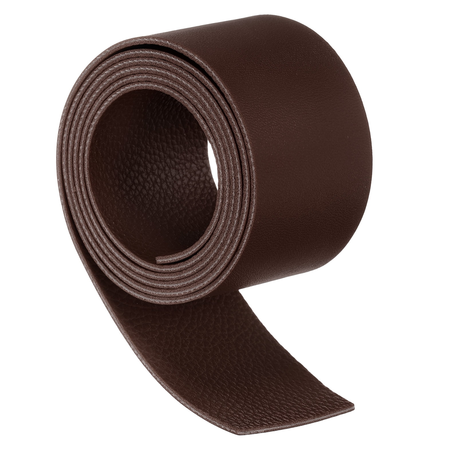 Leather Straps, 1.6 Inch Wide 39 Inch Long Flat Leather Strips Cord, Coffee - Walmart.com