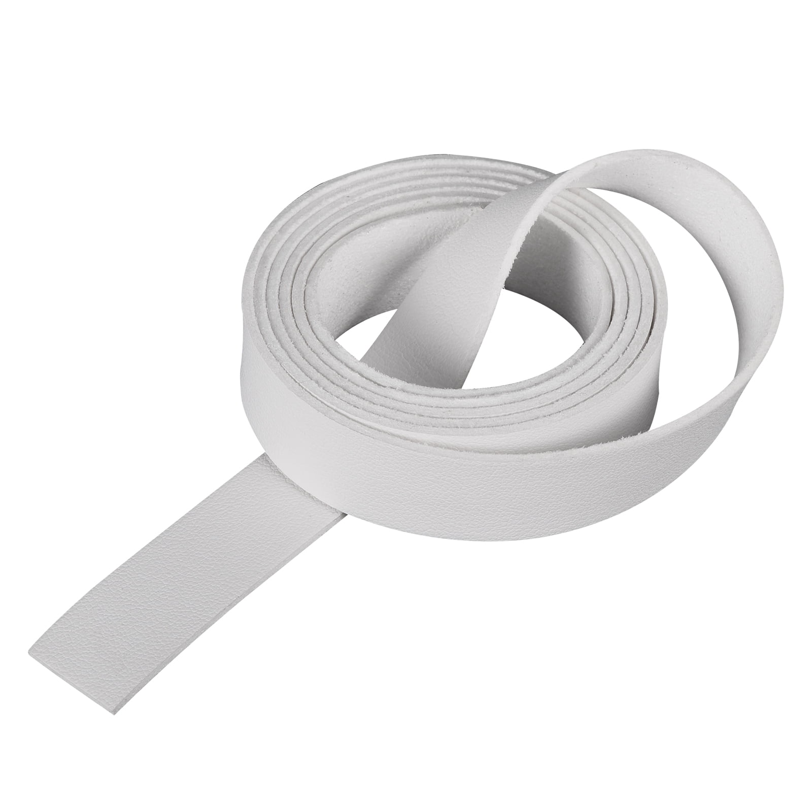 Leather Straps Strip Belt 1.5cm(0.6" Width) Leather Strips String White ...