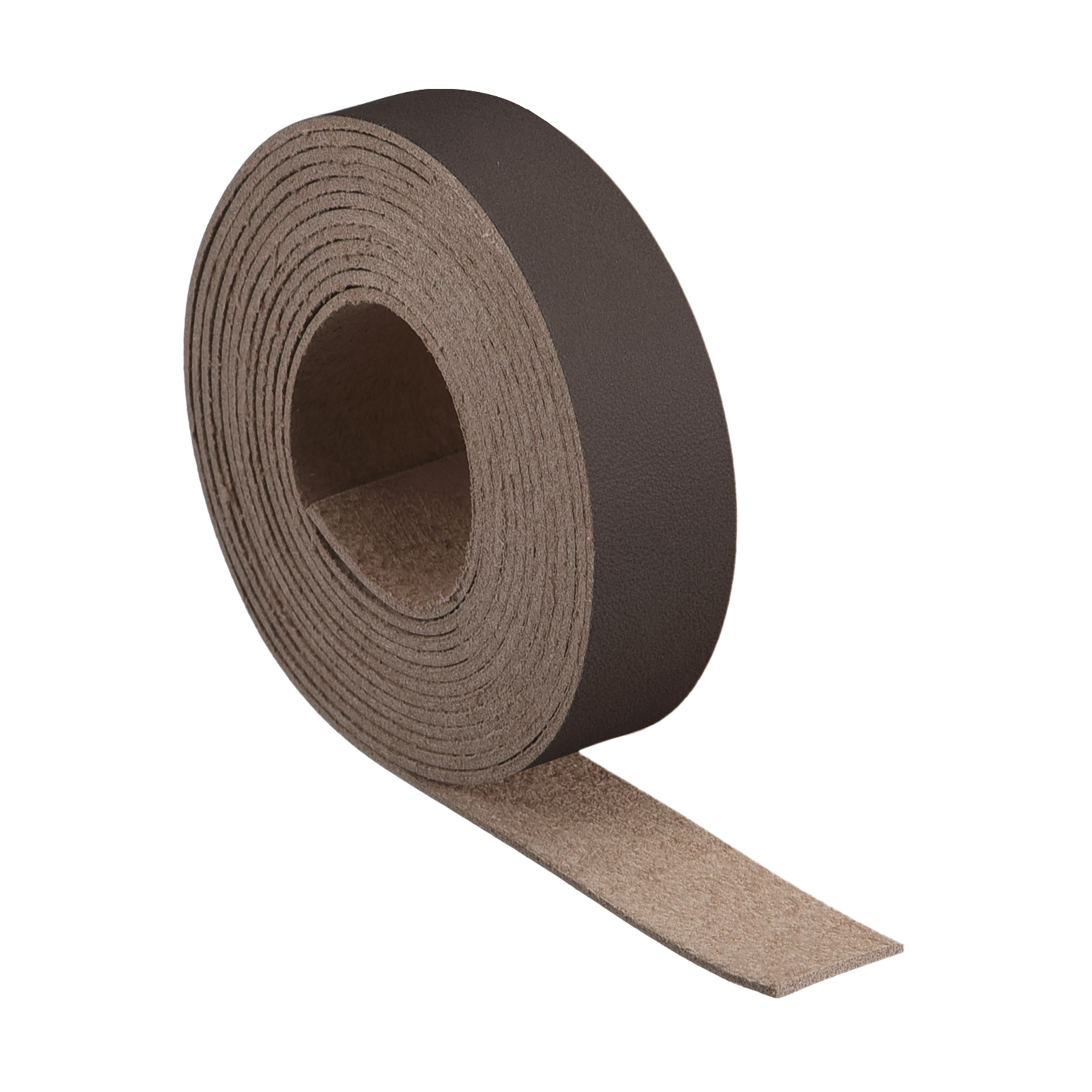 Leather Straps for Crafts, 1 Pack 1/2" Wide Leather Strips(Dark Coffee ...