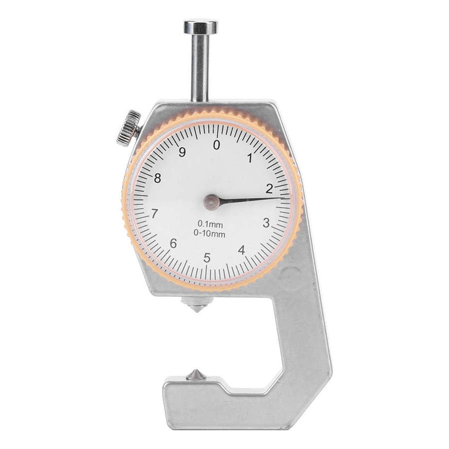 Leather Thickness Gauge Dial Measuring Device Portable Accurate Jewelry ...