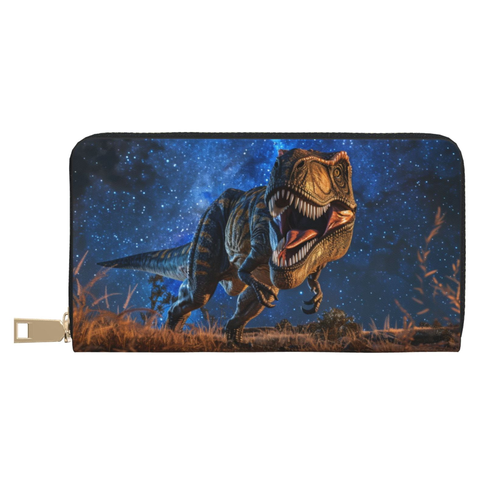 Leather Thin Slim Wallets for Women Men - Starry Night Charging ...