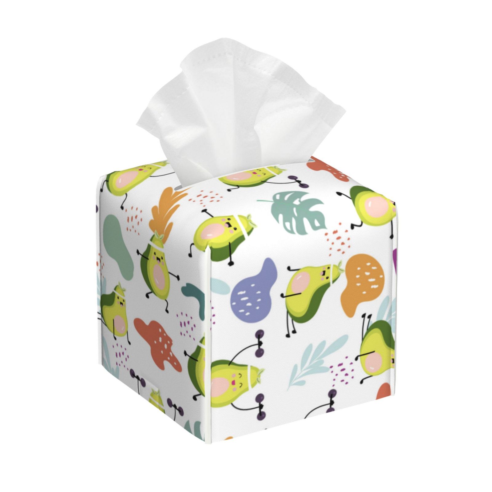 PP Fabric Tissue Box Cute Duck Tissue Box Cover - PP Fabric Tissue ...