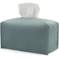Leather Tissue Box, Rectangle Leather Tissue Box Cover Decorative ...