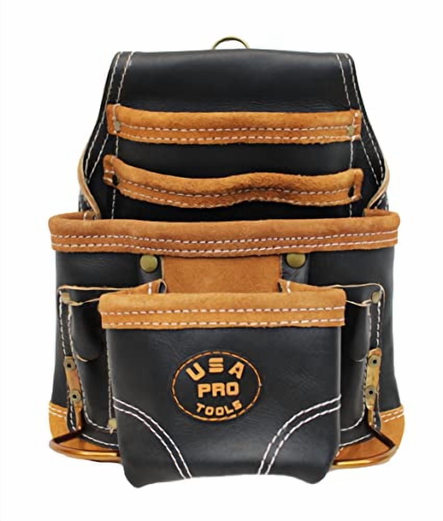 Leather Tool Pouch for Carpenter | for Electricians, Plumbers, Handyman ...
