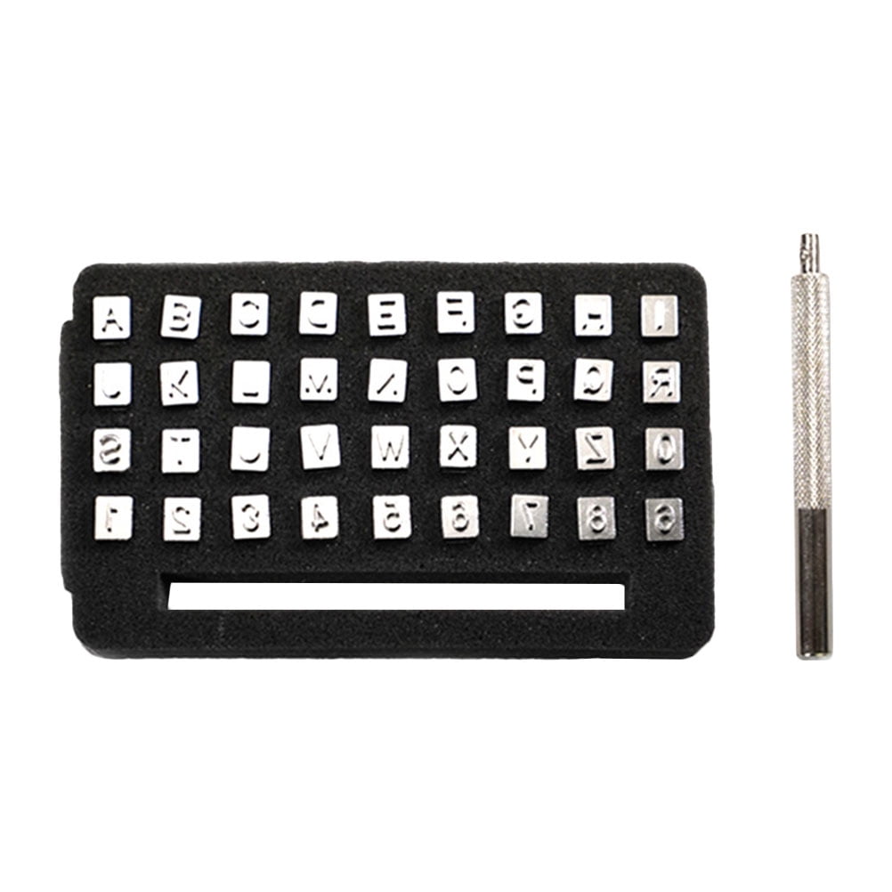 Leather Tool Stamps Set Alphabet Letter Punch Stamper Tools Stamping ...