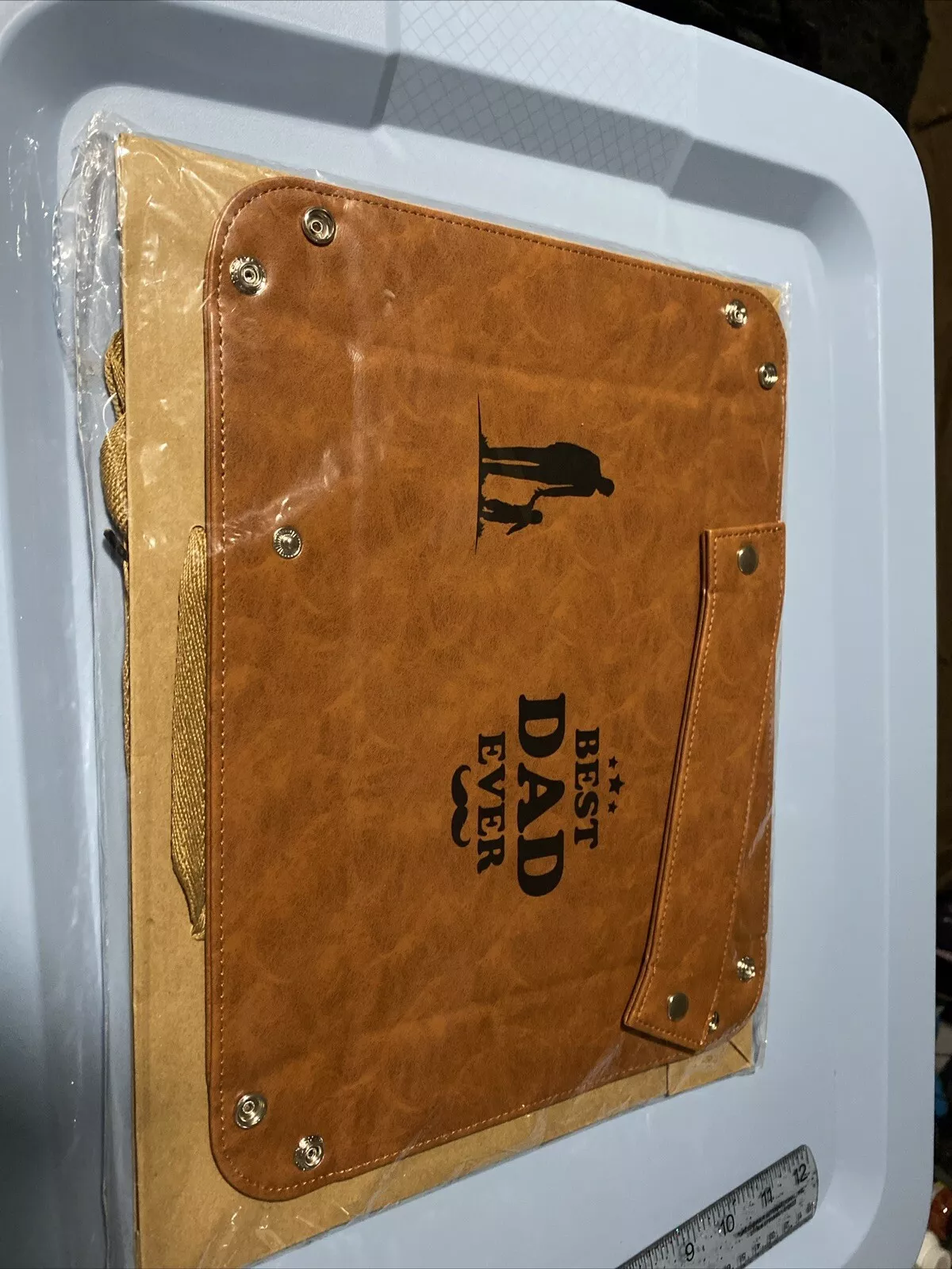Leather Tray For The Best Dad Ever Great For Fathers Day - Walmart.com