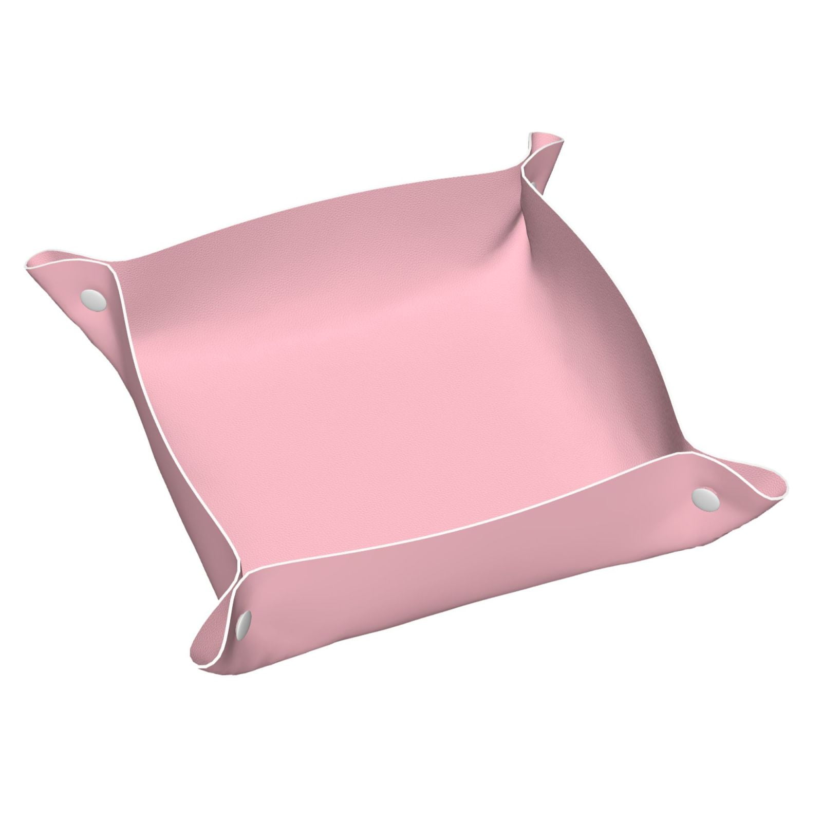 Leather Tray Stain Proof Waterproof Portable Tray 9.8×2in Bedside Table ...