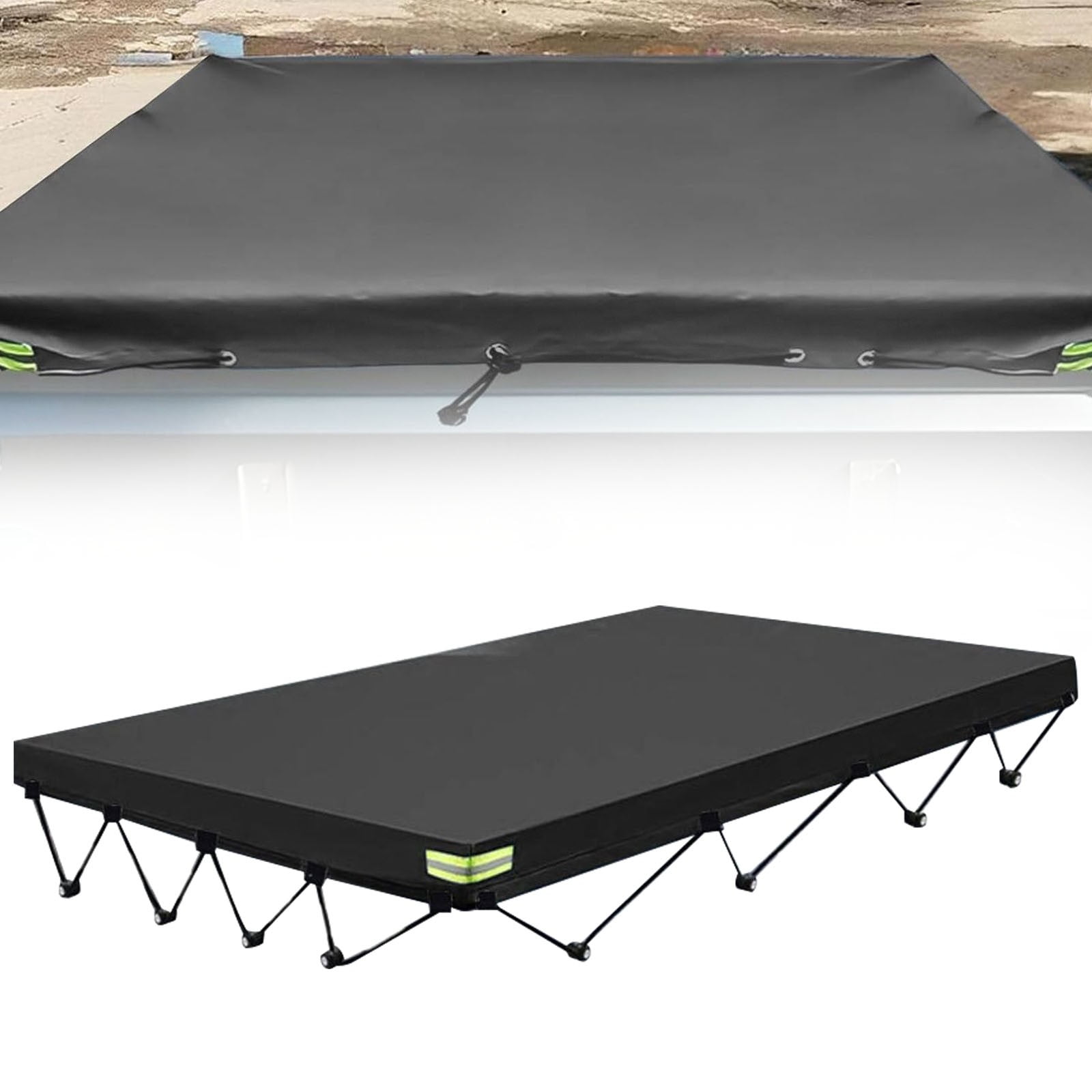 Leather Truck Compartment Cover Body Cover Compartment Cover Trailer ...