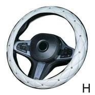 EING Steering Wheel Cover Leather Crystal Bling Anti-Slip Auto Car ...