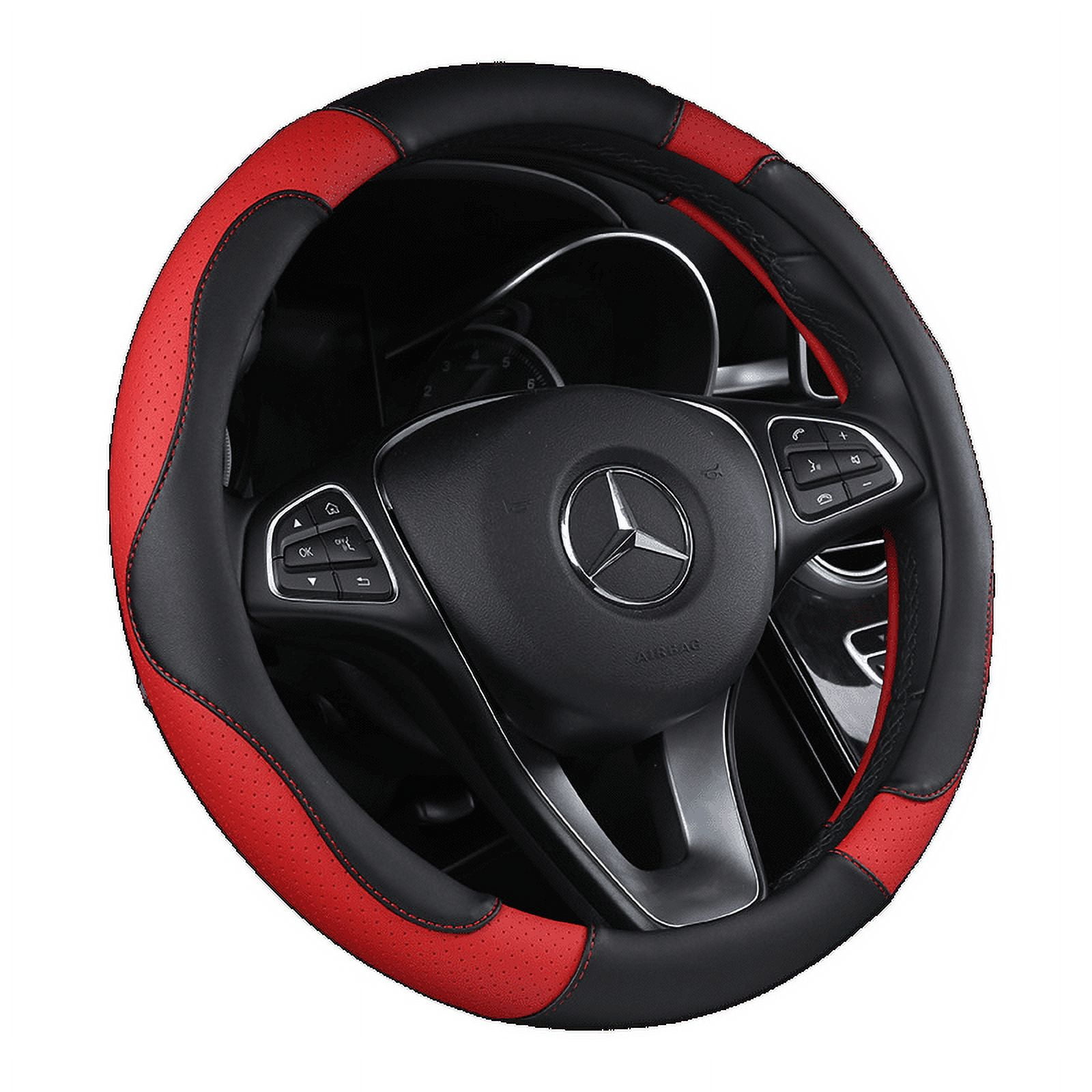 Leather Universal Steering Wheel Car Truck Sedan Heavy Truck Big Truck ...