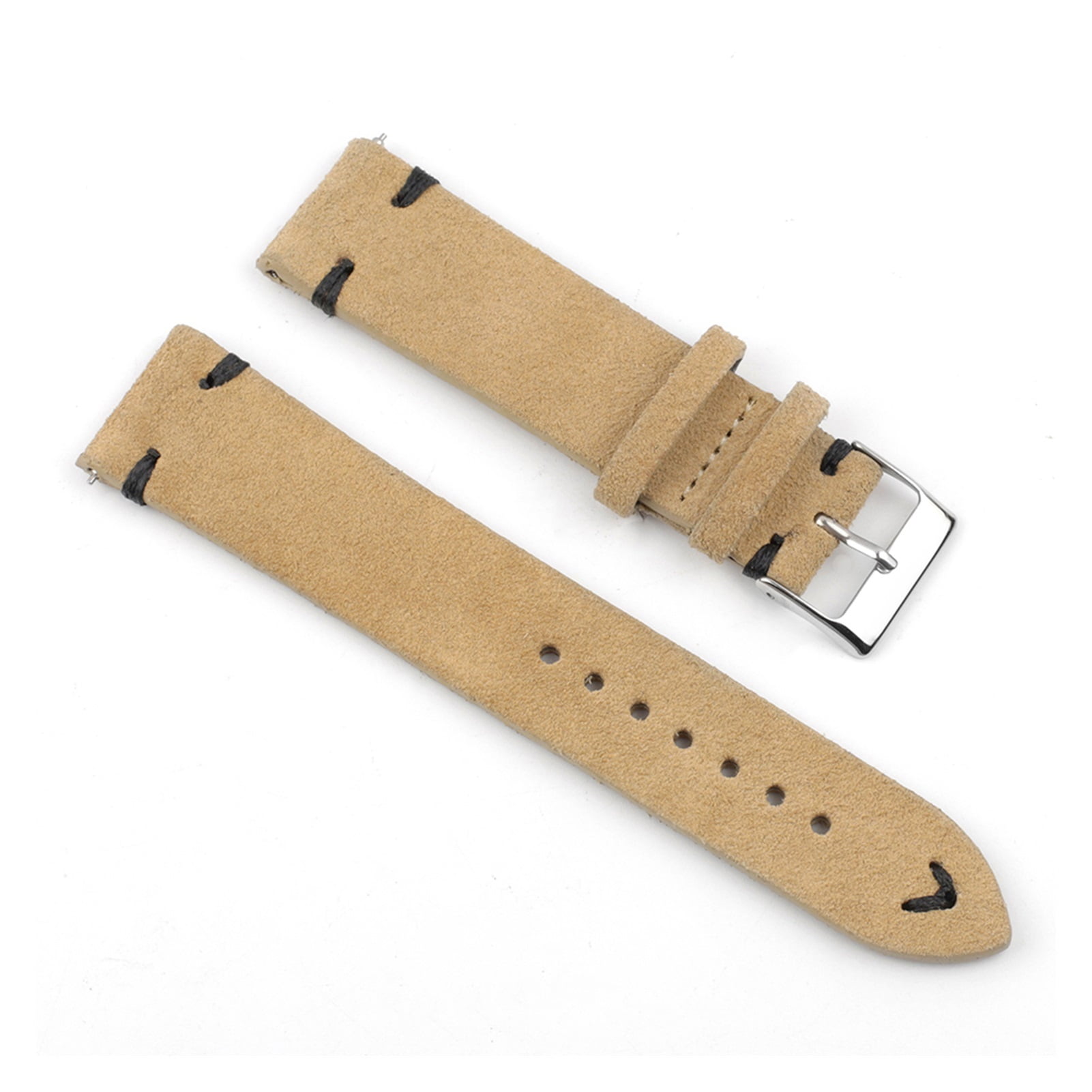 Leather Vintage Watch Band 18mm 20mm 22mm 24mm Royal Blue Watch Strap ...