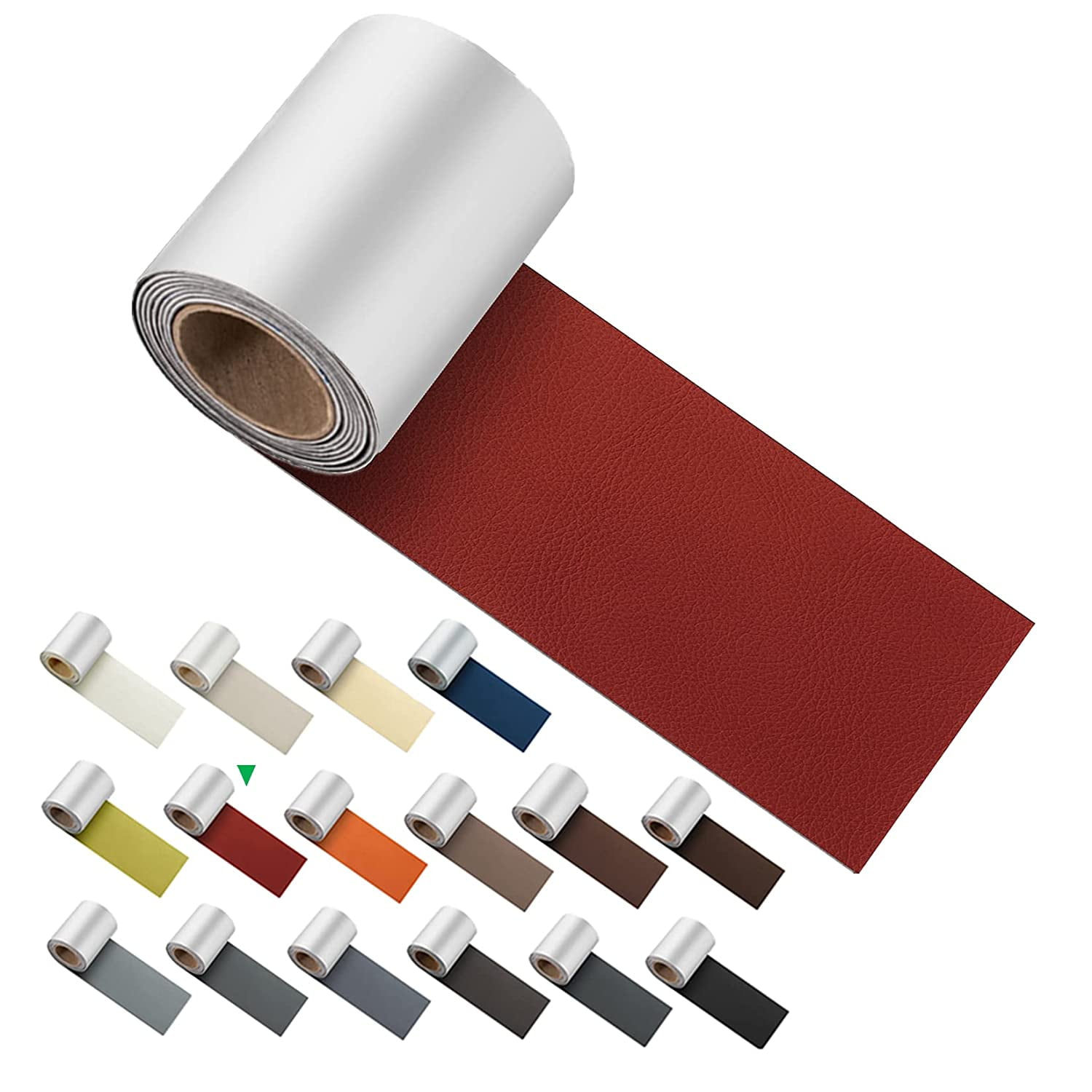 Leather and Vinyl Repair Tape 3x60 inch, Strong Adhesion Backing Self ...