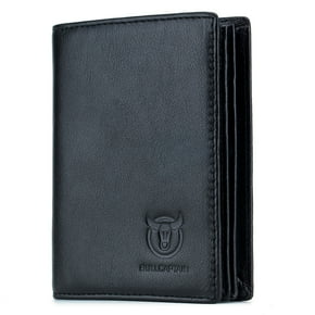 Men's Large Leather Wallets with RFID Features for Stylish Storage
