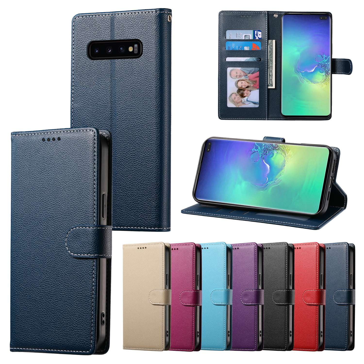 Leather Wallet Phone Case For Motorola Edge 50 Fusion 5G G Play 4G 2024 G Stylus 5G 2024 G ...