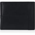 Leather Wallet for Men - Bifold Wallets with 9 Credit Cards 1 ID Window ...