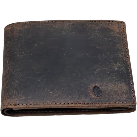 Leather Wallets for Men | Blocking Bifold Wallet with 8 Card Slots 2 ...