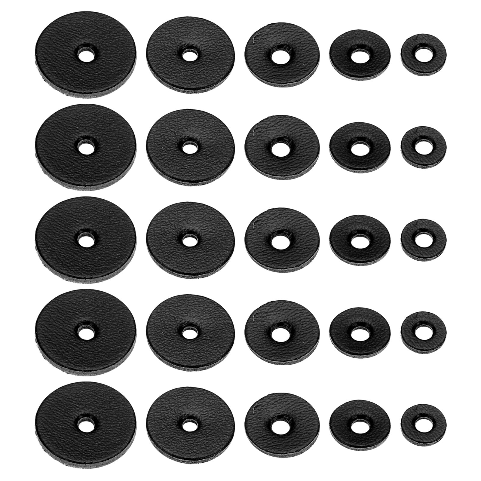 Leather Washers, 100pcs Leather Handle Washers Leather Spacer Cushion ...