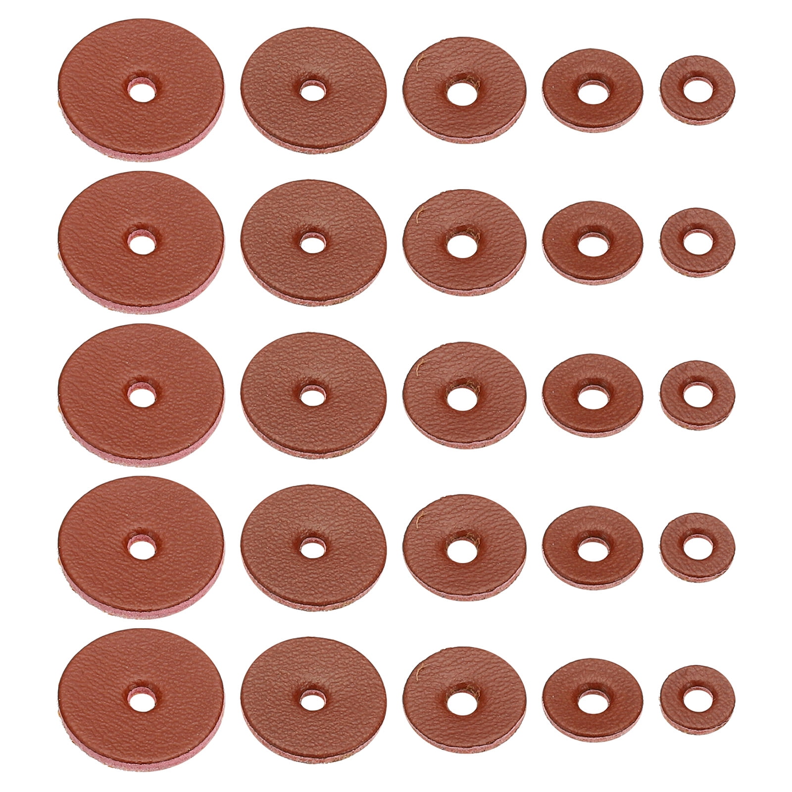 Leather Washers, 100pcs Leather Handle Washers Leather Spacer Cushion ...