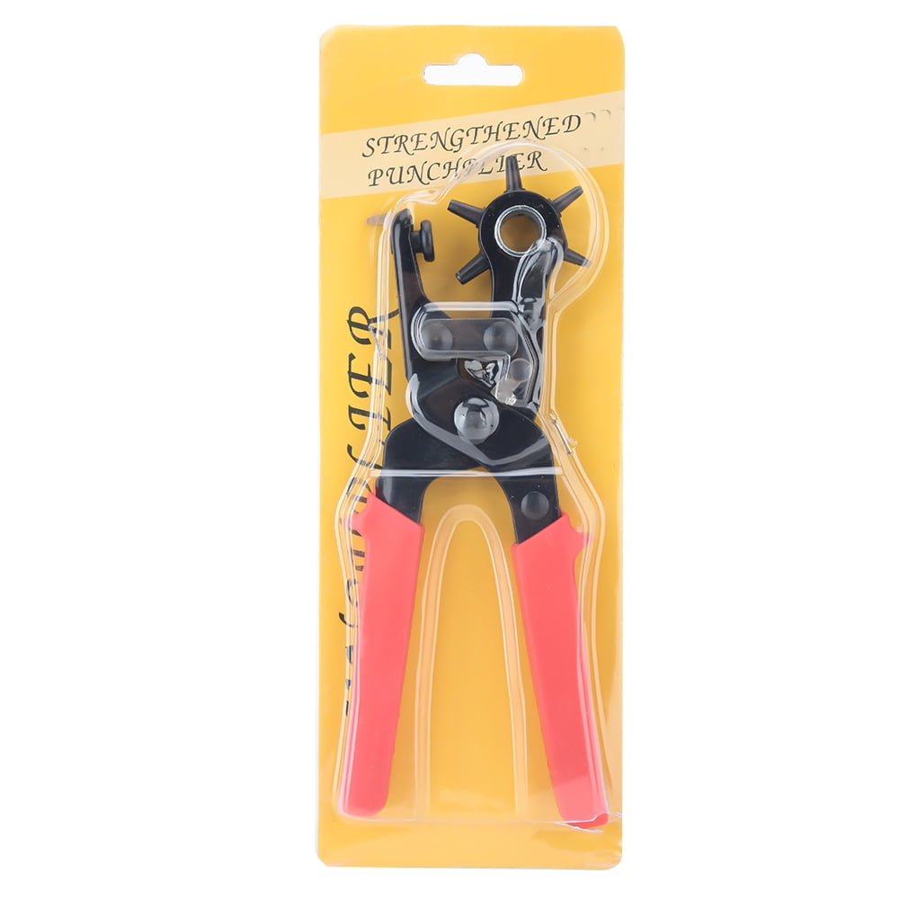 Leather Watch Band Punch Plier, Adjustable 2-4.5mm Hole Punch Tool with ...