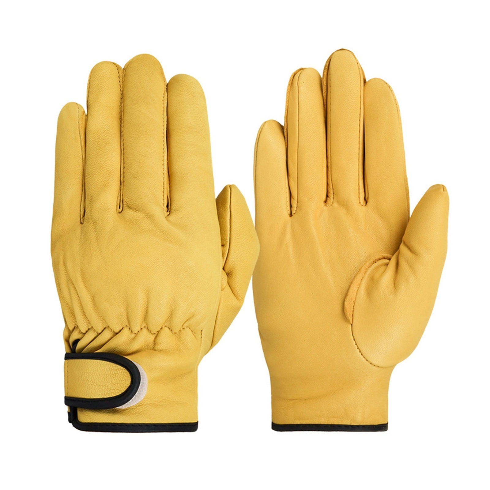 Leather Welder Gloves Welding Gloves Fireproof Welding Leather Wear ...